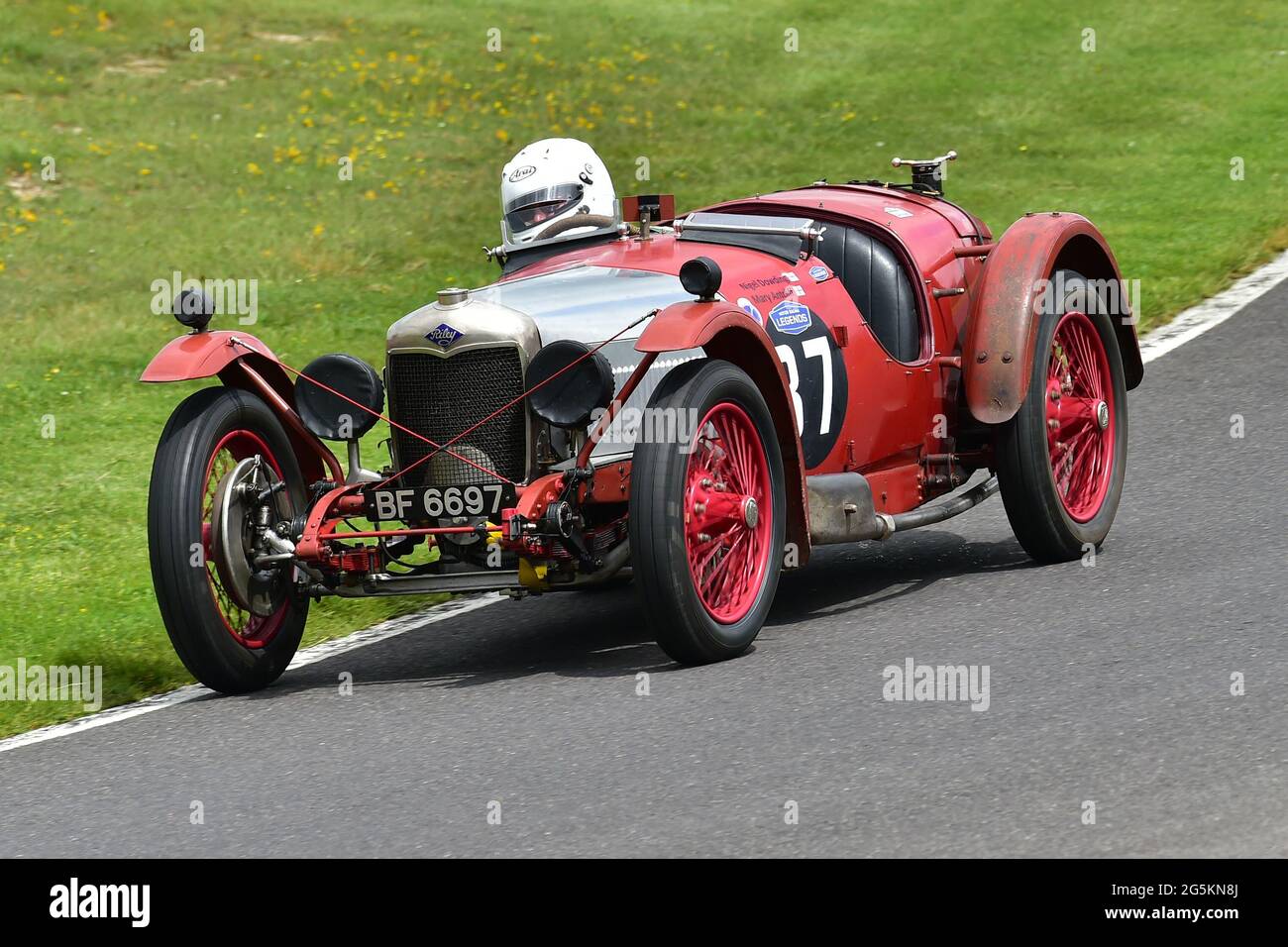Nigel Dowding, Riley Brooklands, VSCC, Geoghegan Trophy Race for ...
