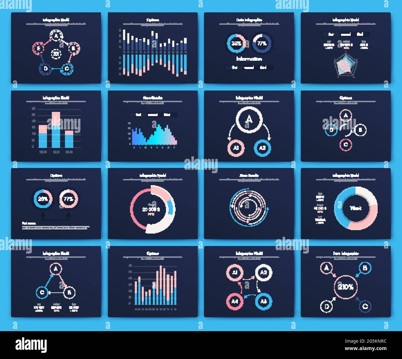 Modern infographic vector elements for business brochures. Use in ...