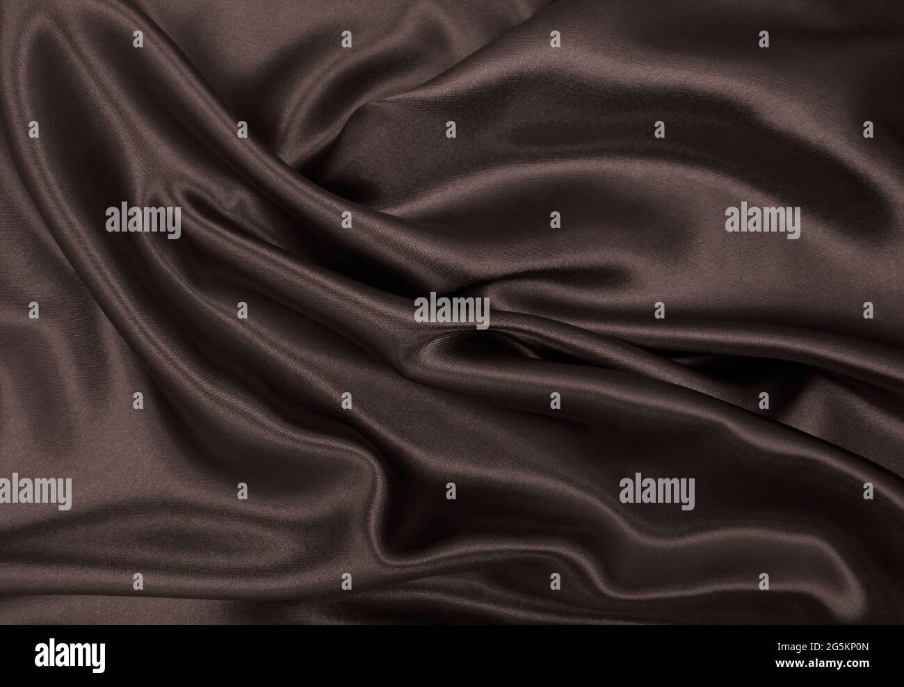 Smooth elegant brown silk or satin texture can use as abstract ...