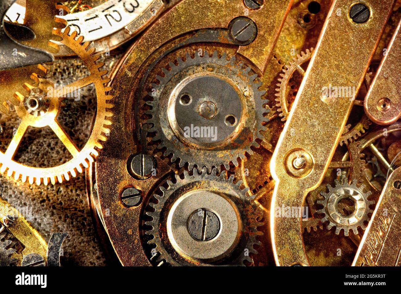 Old clockwork, Germany, Europe Stock Photo - Alamy