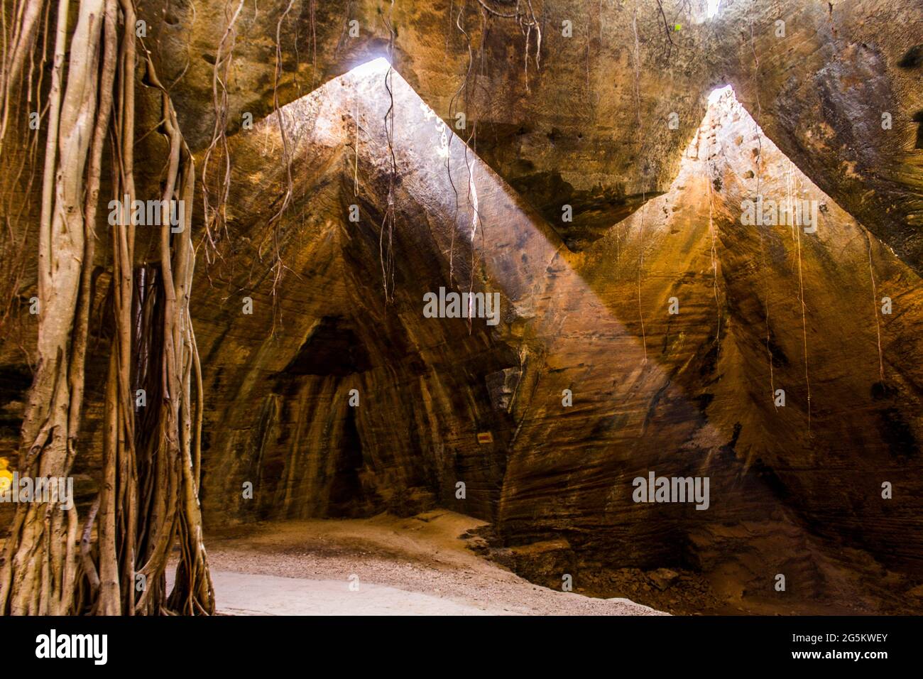 Naida Caves, Diu in the day Stock Photo - Alamy