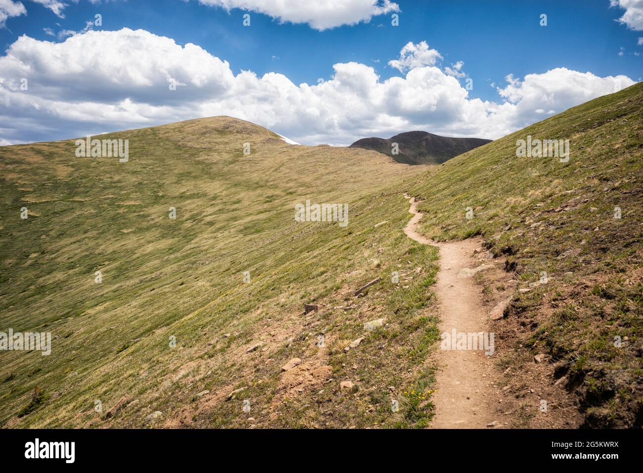 Continental Divide Trail in Colorado, USA Stock Photo - Alamy