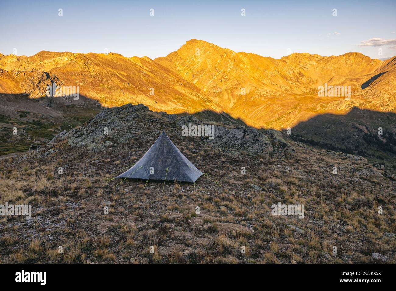 Camping in the Hunter-Fryingpan Wilderness, Colorado Stock Photo - Alamy