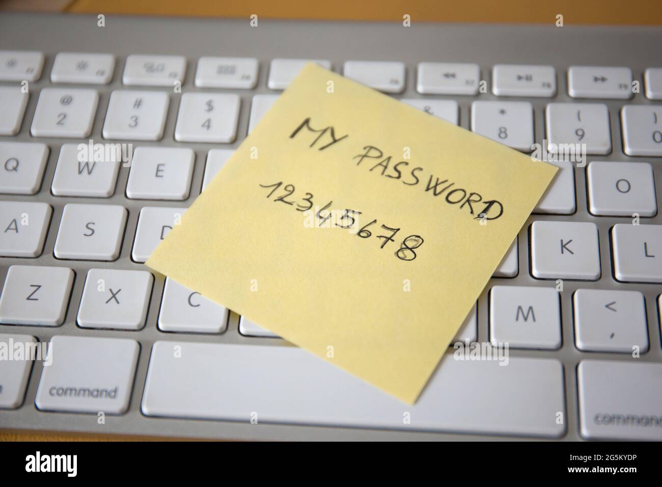 Password note hi-res stock photography and images - Alamy