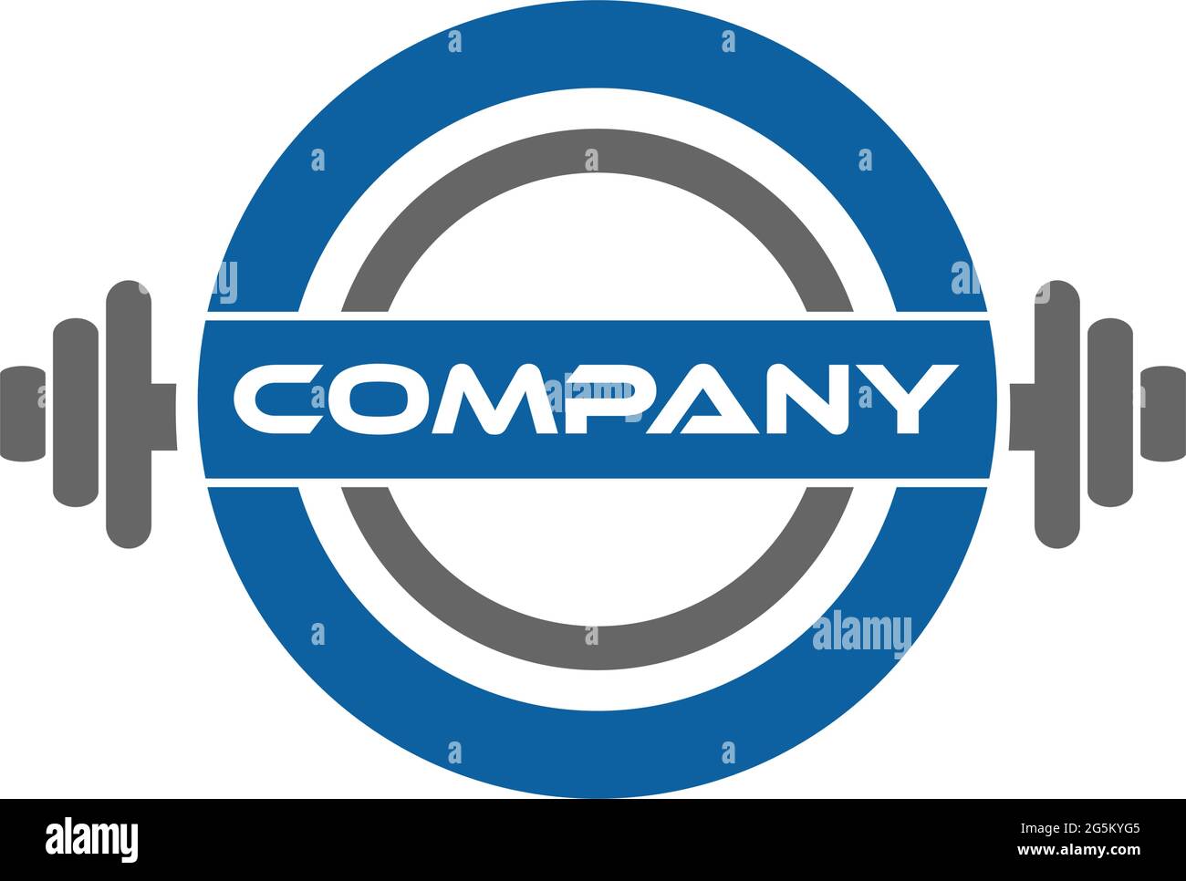 Weight lifting logo design template, flat design Stock Vector Image ...