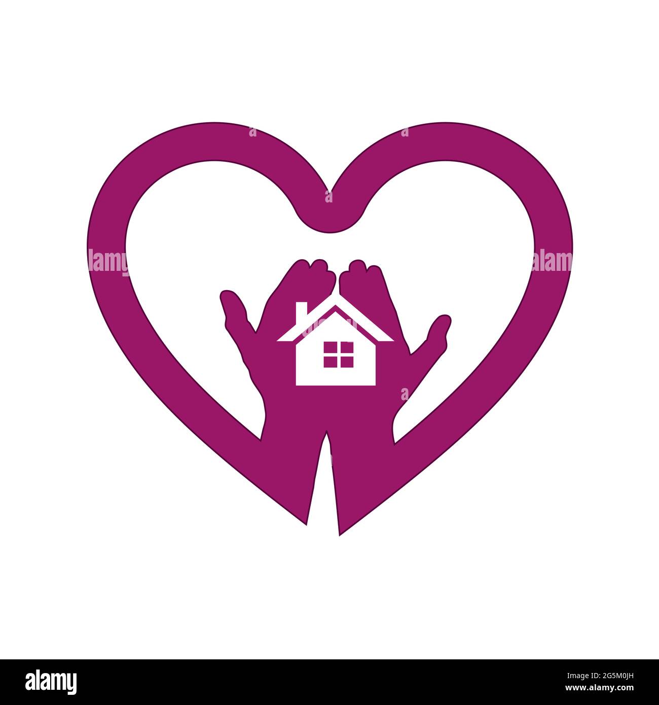 House Heart Logo
