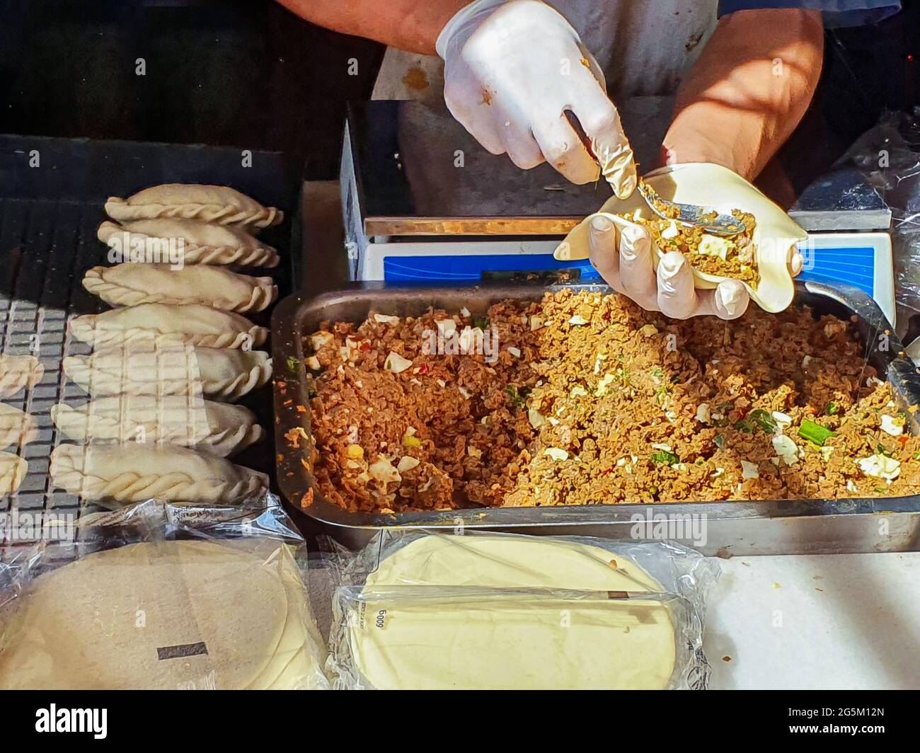 Making empanadas hi-res stock photography and images - Alamy