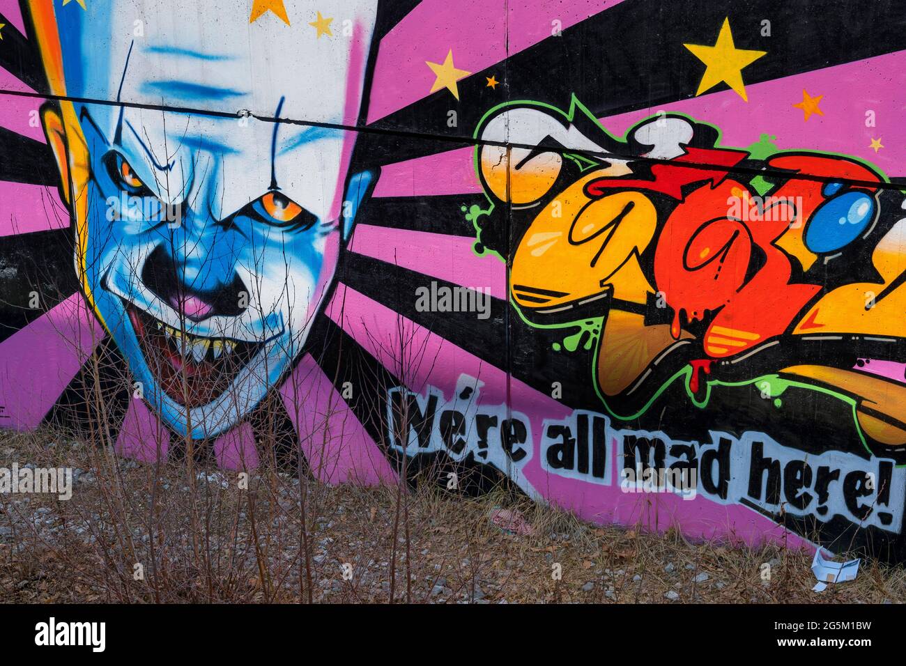Graffiti urban street art munich hi-res stock photography and images ...