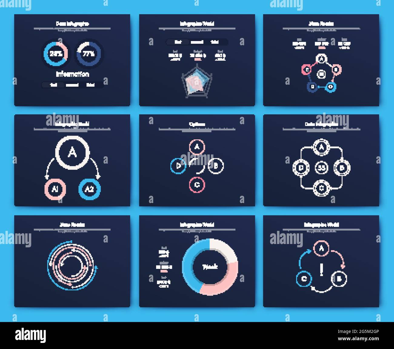 Modern infographic vector elements for business brochures. Use in ...