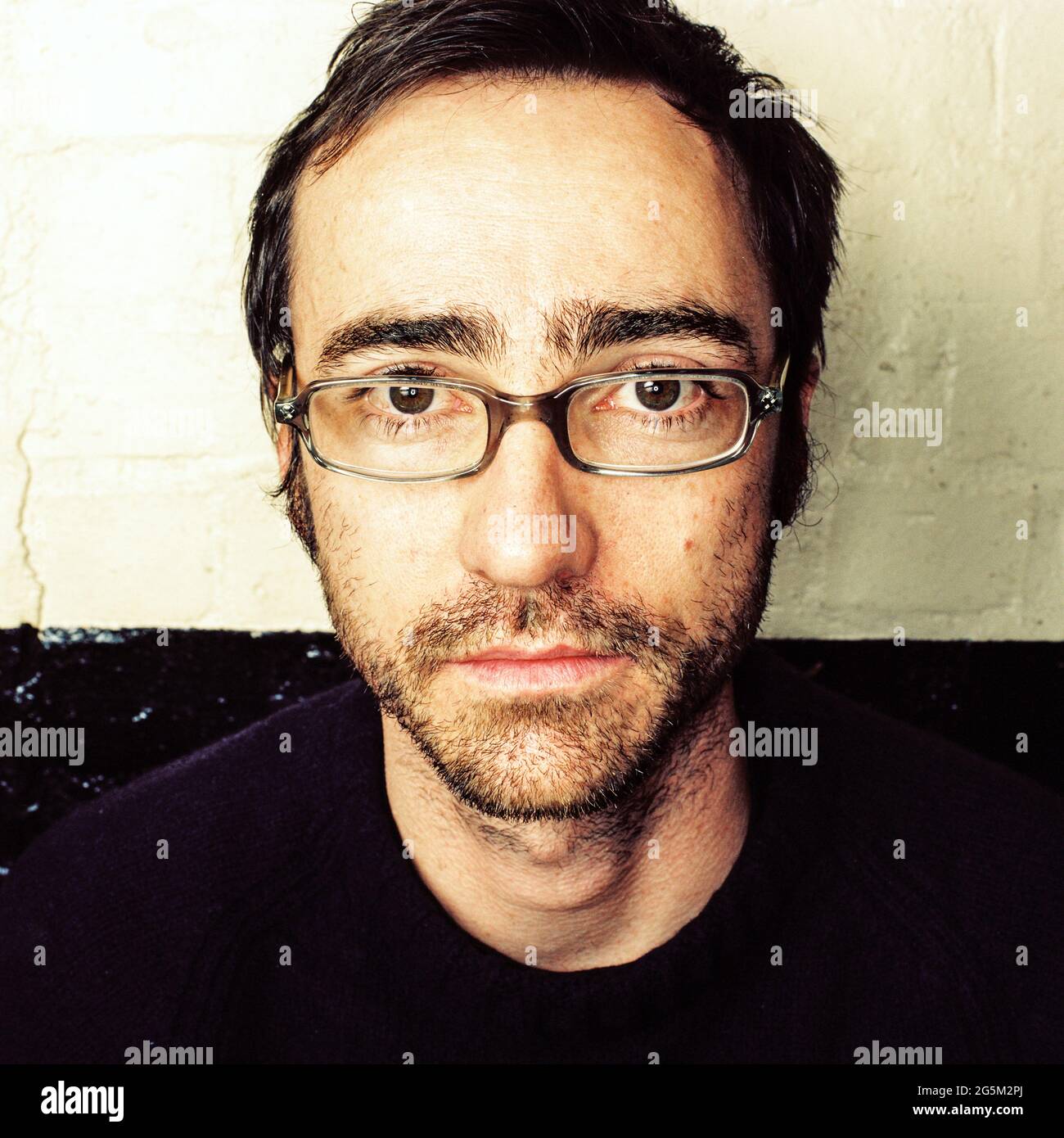 James Mercer musician and lead singer of The Shins, photographed ...