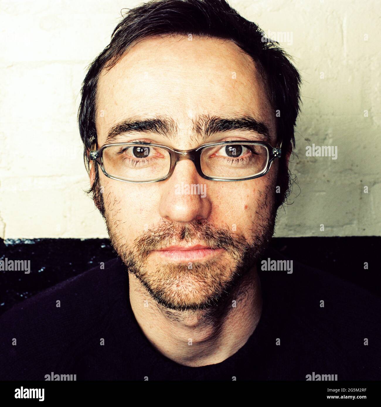 James Mercer musician and lead singer of The Shins, photographed ...