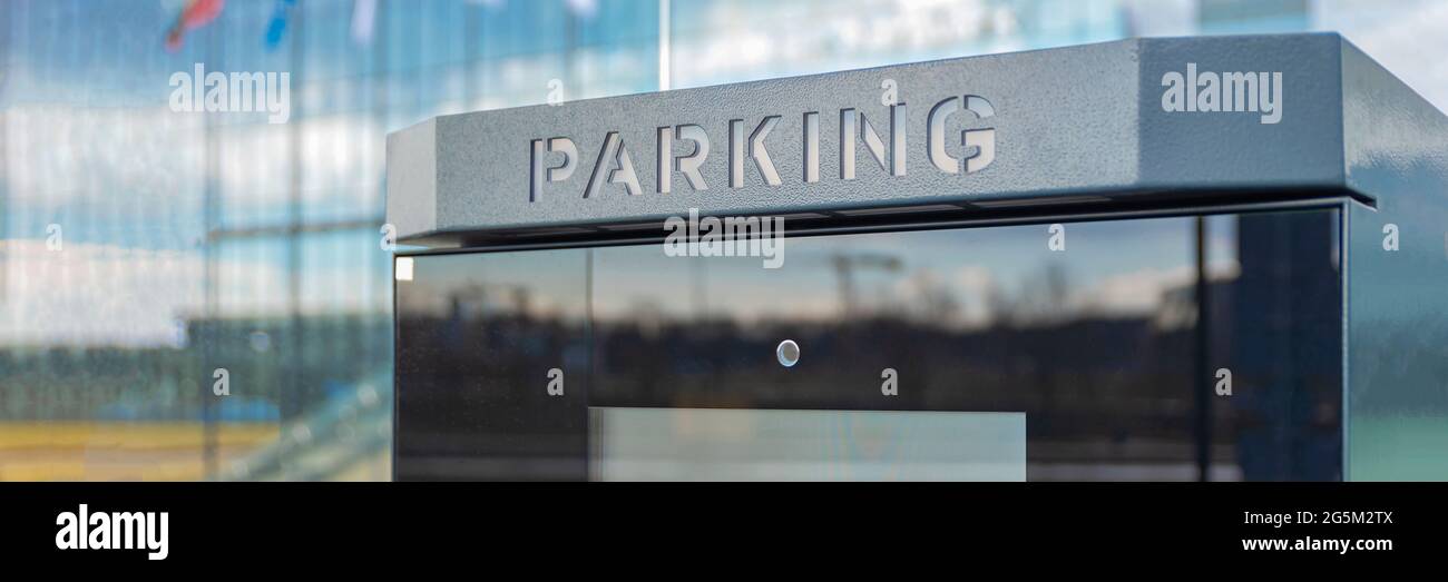 Parking fee. Parking cost. A place to pay for car parking. Penalty for ...