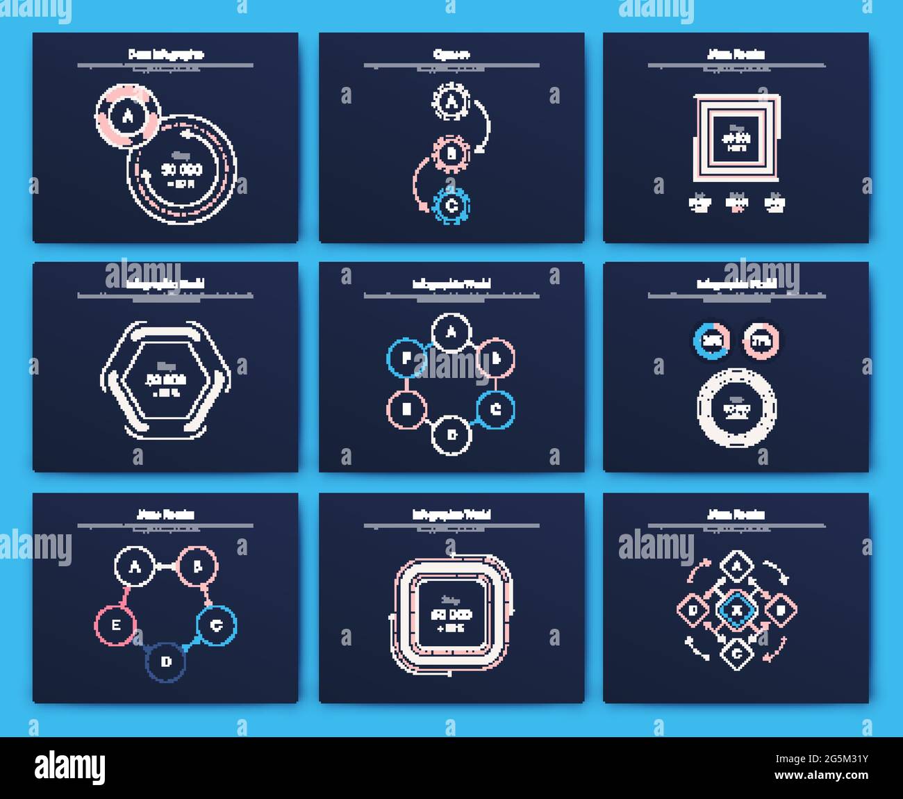 Modern infographic vector elements for business brochures. Use in ...