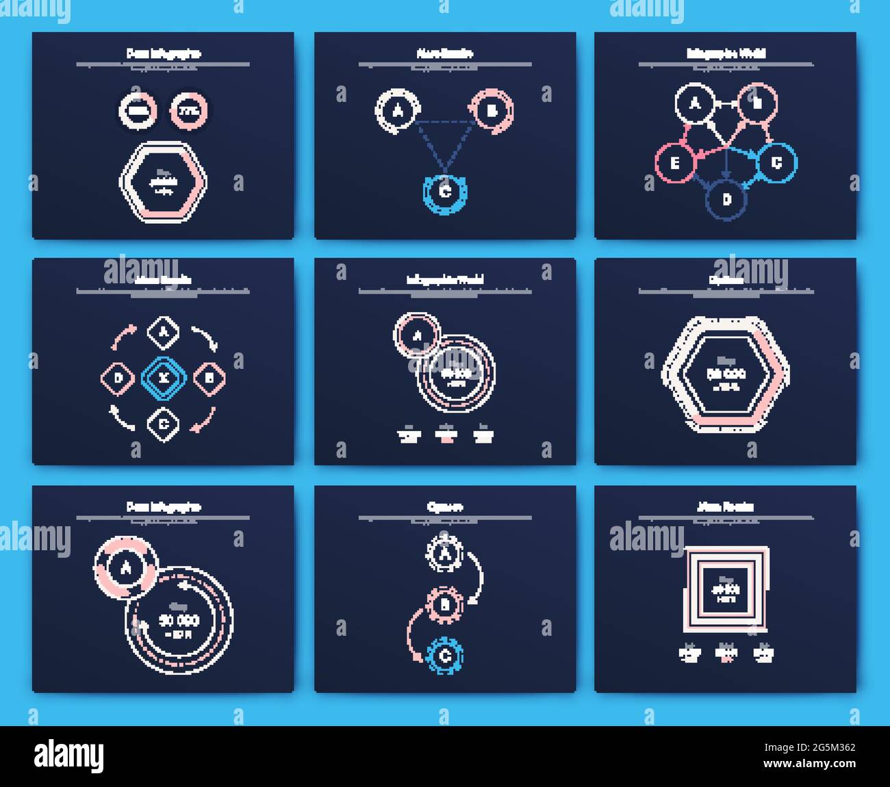 Modern infographic vector elements for business brochures. Use in ...
