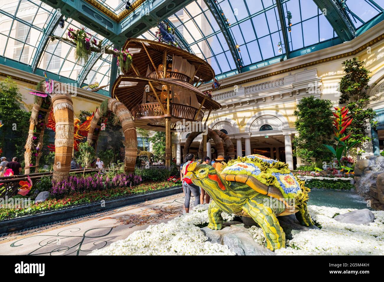 Bellagio botanical gardens hi-res stock photography and images - Alamy
