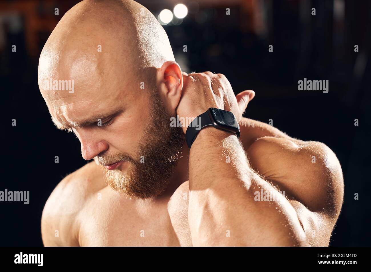 Muscled neck hi-res stock photography and images - Alamy