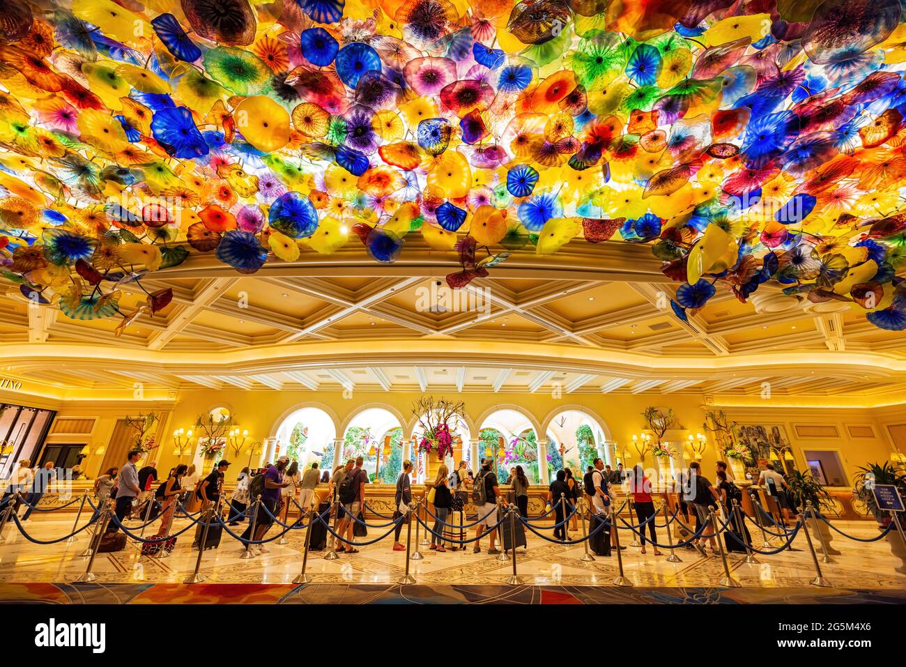 Bellagio las vegas interior hi-res stock photography and images - Alamy