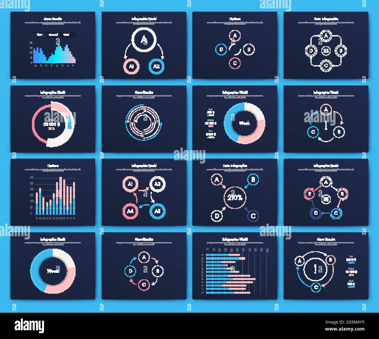 Modern infographic vector elements for business brochures. Use in ...