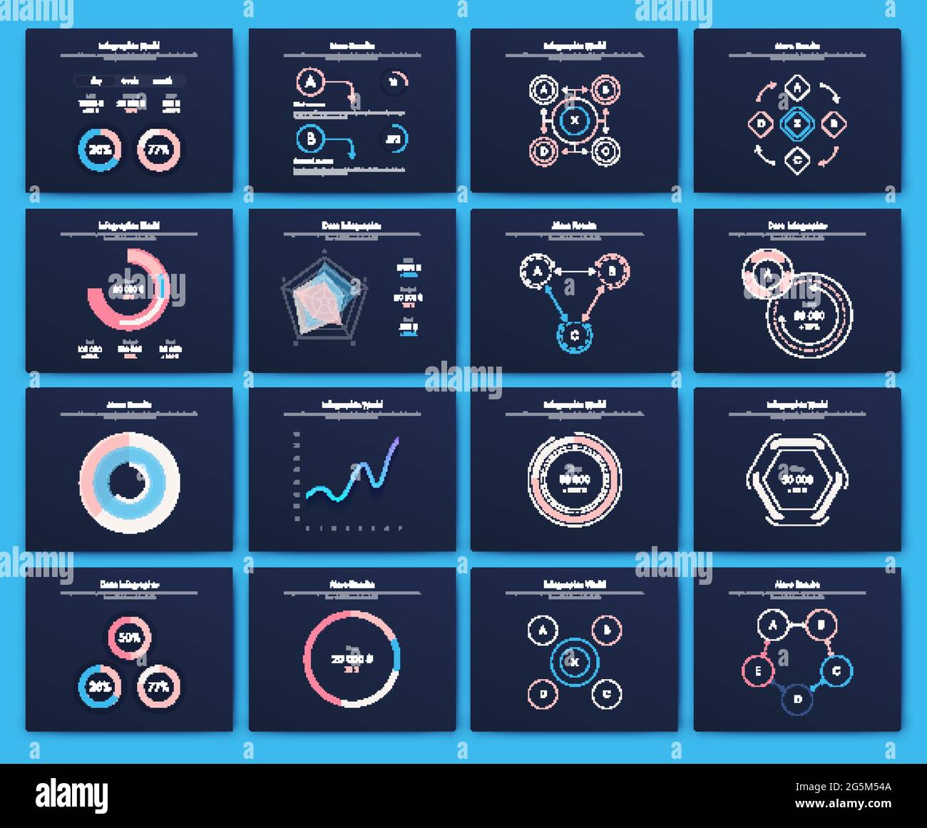 Modern infographic vector elements for business brochures. Use in ...