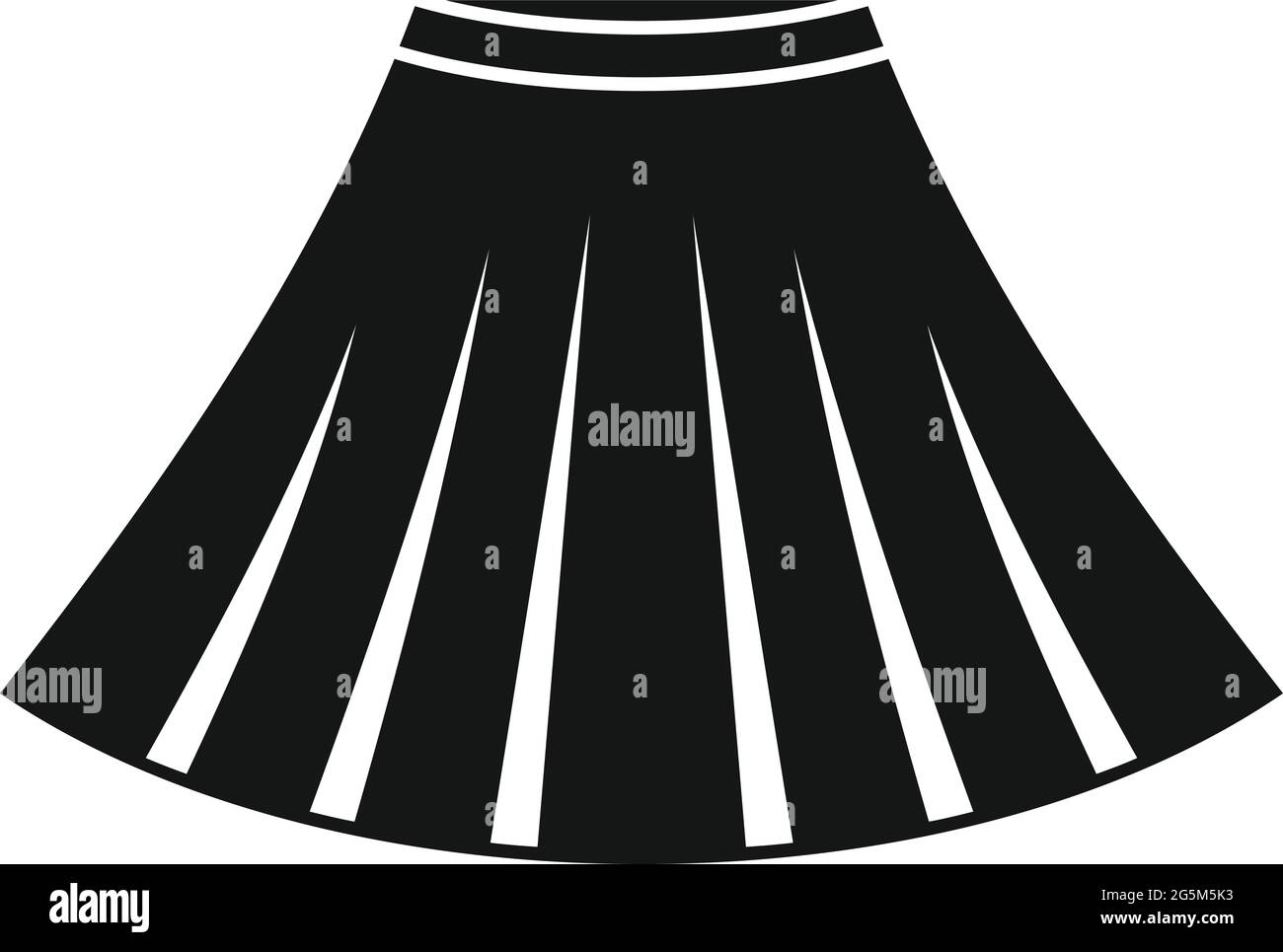 Ballerina skirt icon simple vector. Ballet dancer dress Stock Vector ...