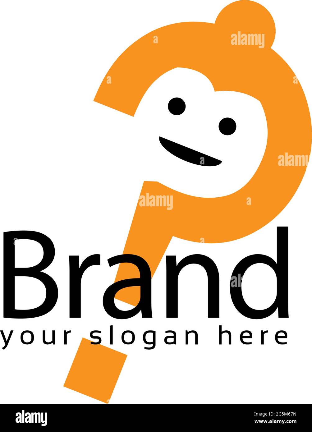 Question mark vector illustration logo Cut Out Stock Images & Pictures ...