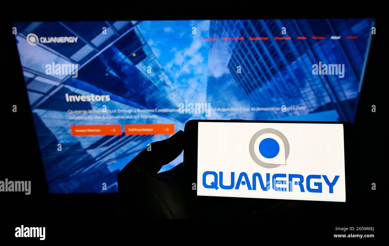 Quanergy logo hi-res stock photography and images - Alamy