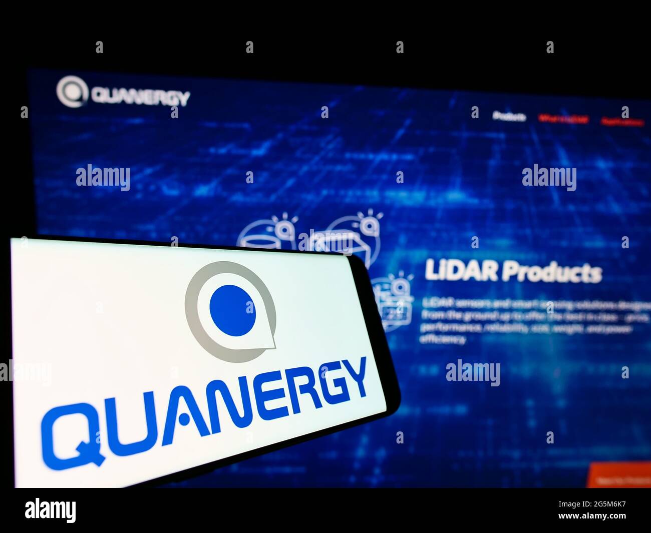 Quanergy logo hi-res stock photography and images - Alamy
