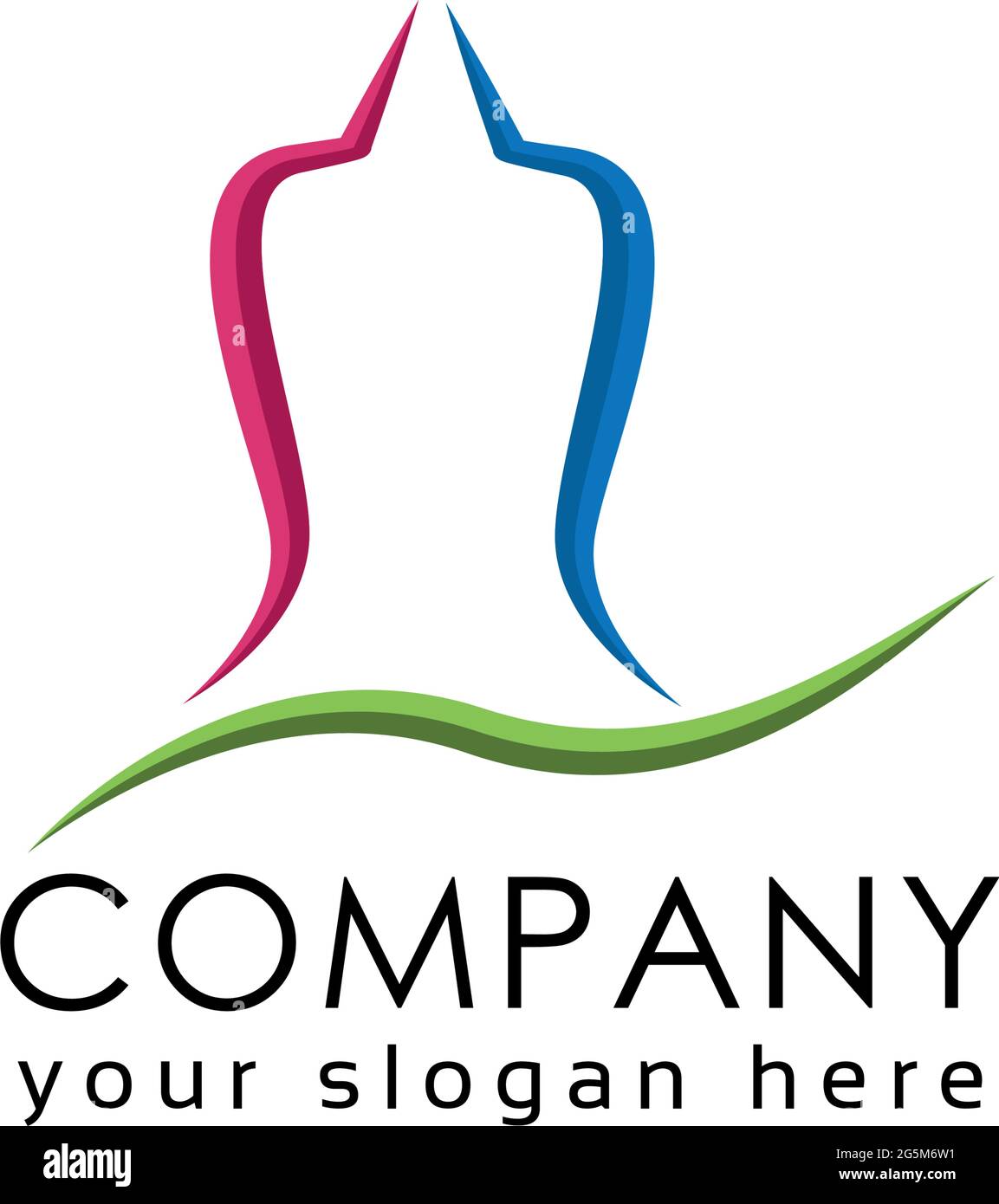 Colorful Stupa logo template Stock Vector Image & Art - Alamy