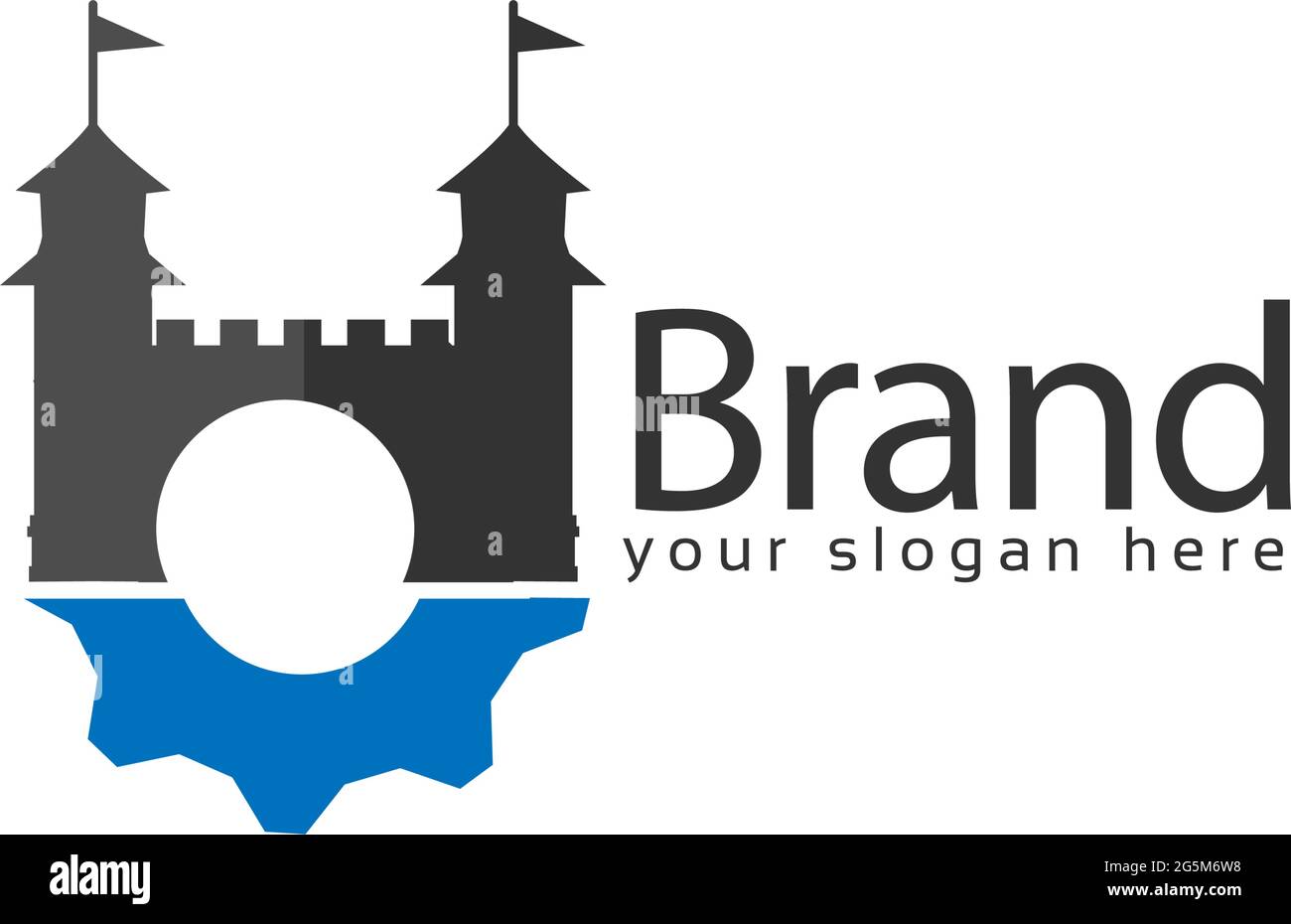 Defense tech logo stock, flat design.. Vector illustration on white ...