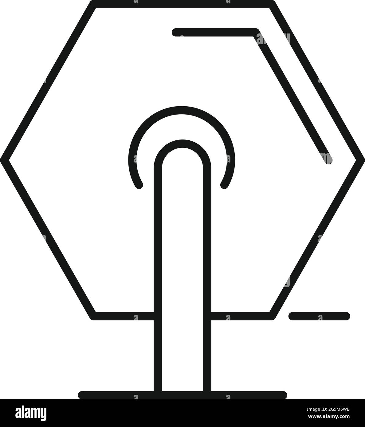 Lottery draw icon outline vector. Lucky prize Stock Vector Image & Art ...