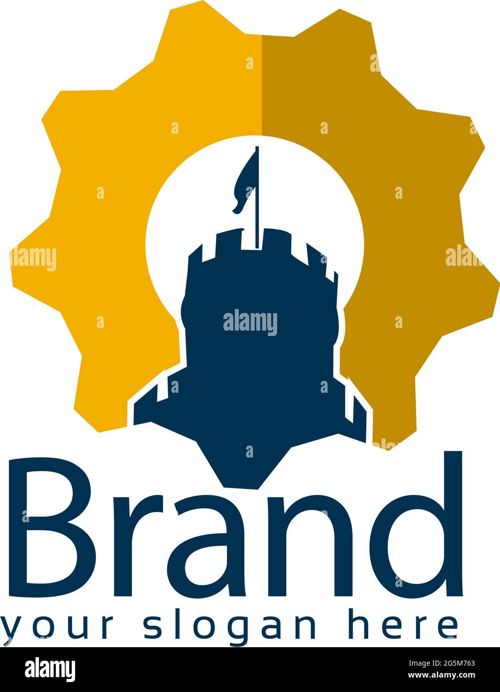 Defense tech logo stock, flat design.. Vector illustration on white ...