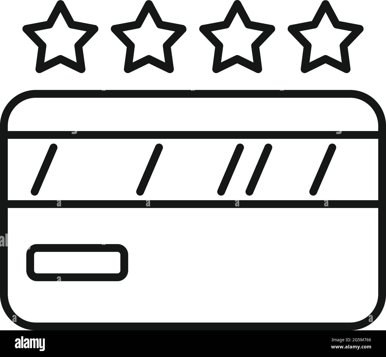 Lotto card icon outline vector. Lottery ticket Stock Vector Image & Art ...