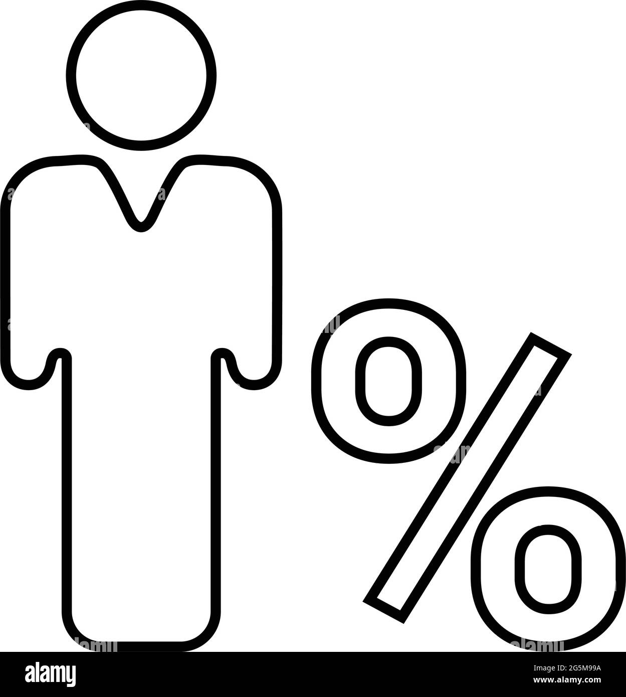 Interest rate, percentage icon - Perfect use for designing and ...
