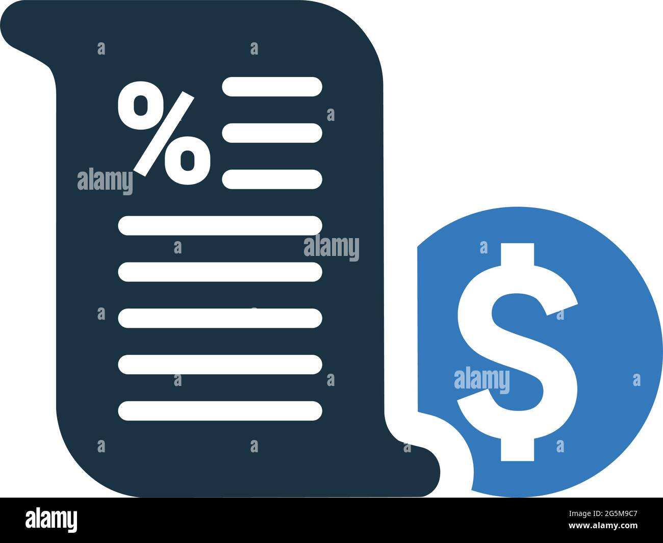 Document, interest rate icon - Simple editable vector EPS file Stock ...