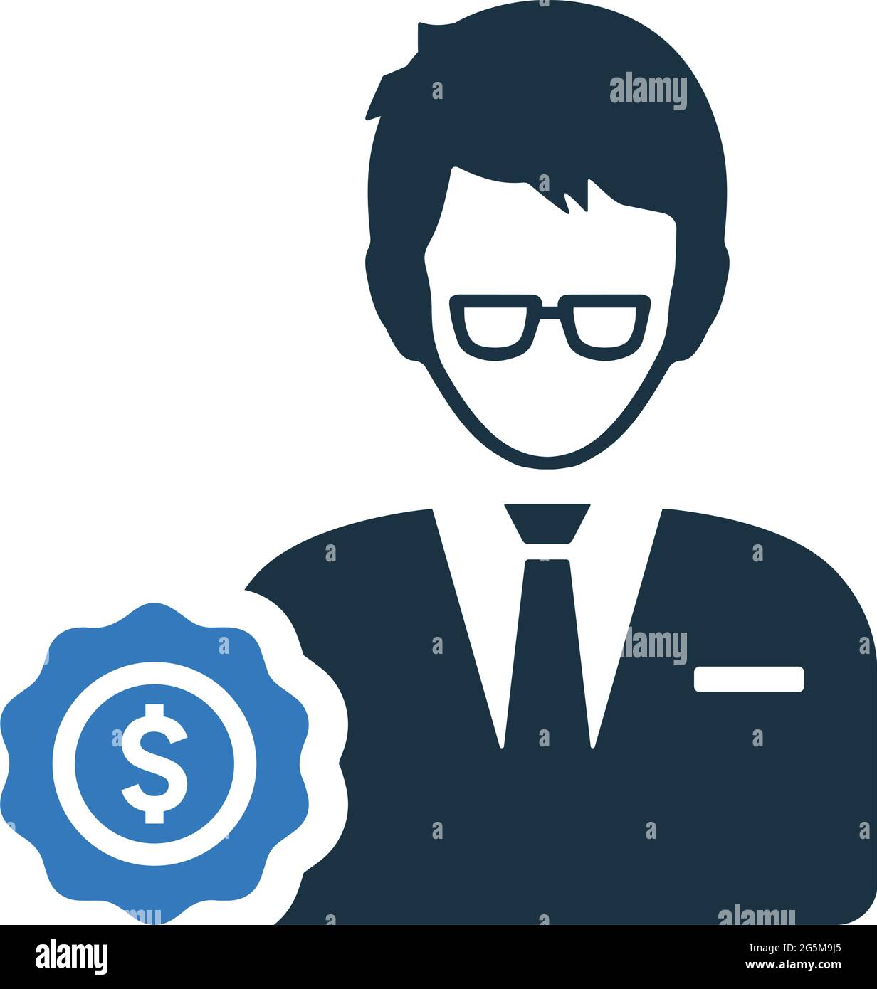 Money handler Stock Vector Images - Alamy