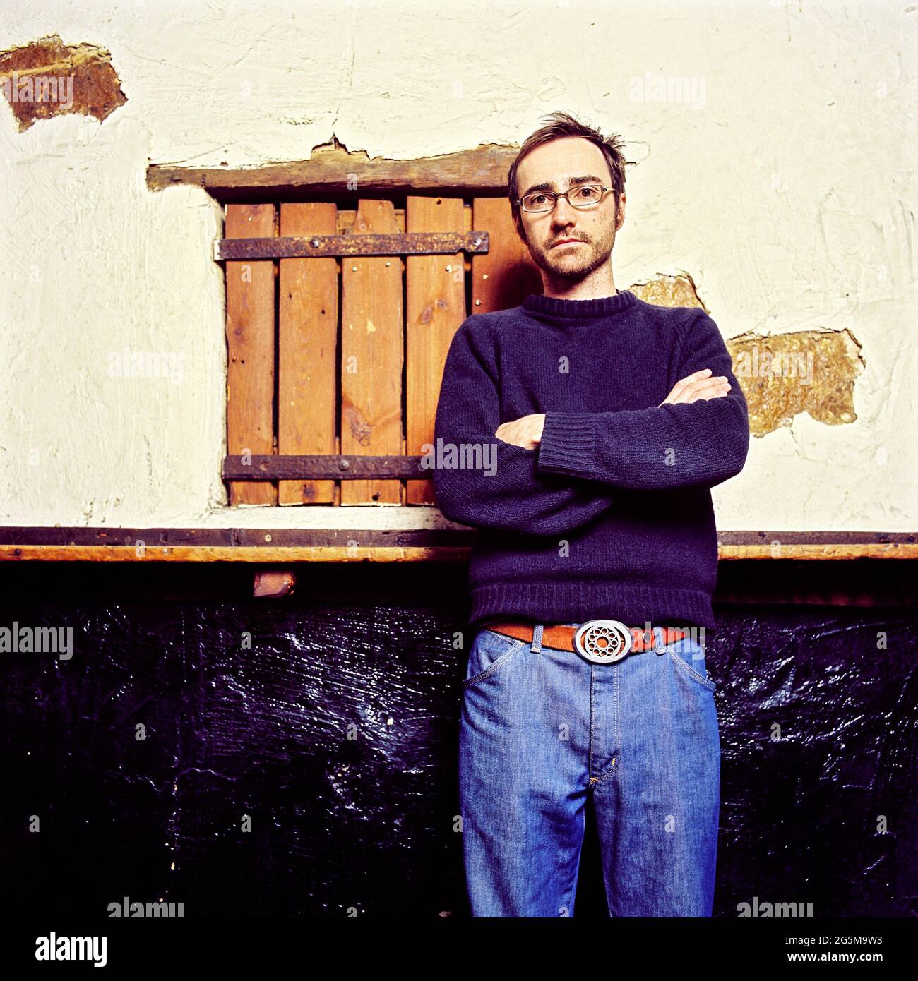 James Mercer musician and lead singer of The Shins, photographed ...