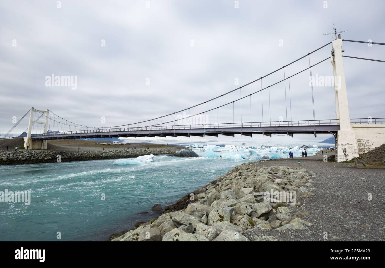 The blue lagoon bridge hi-res stock photography and images - Alamy