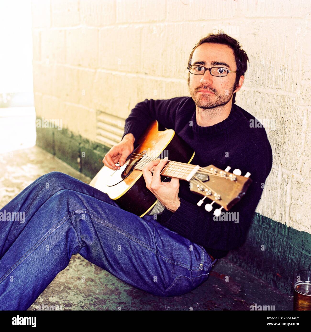 James Mercer musician and lead singer of The Shins, photographed ...