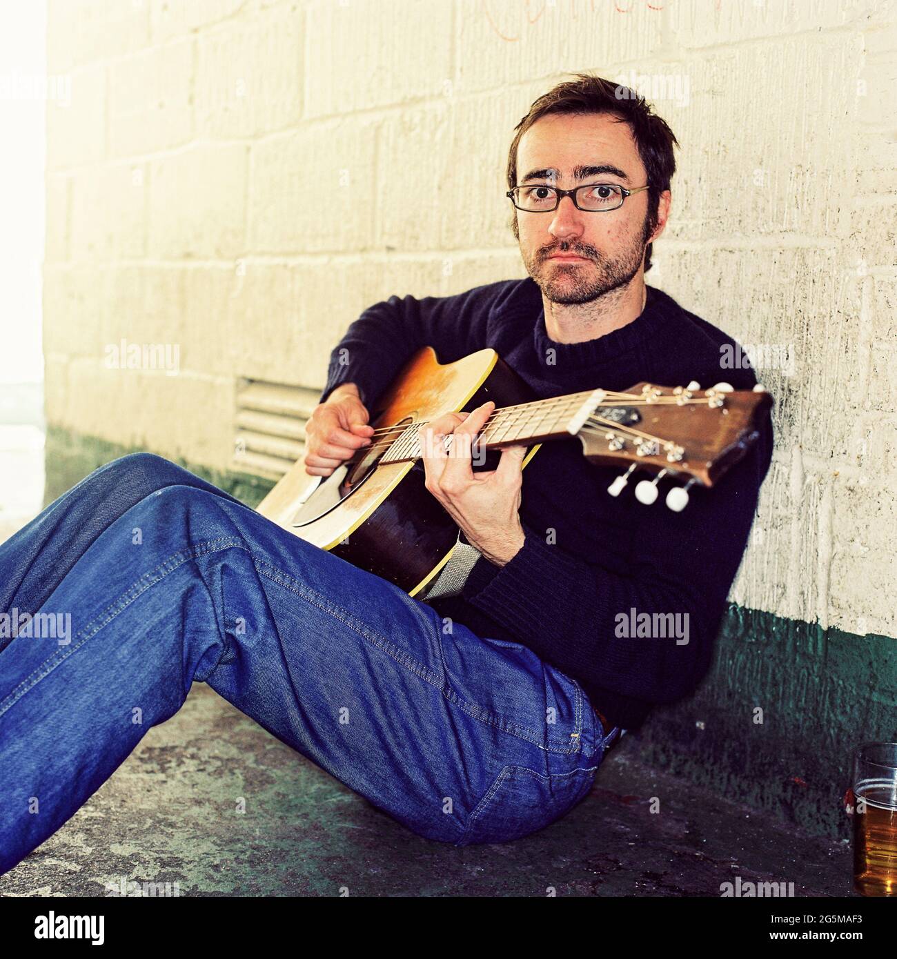 James Mercer musician and lead singer of The Shins, photographed ...