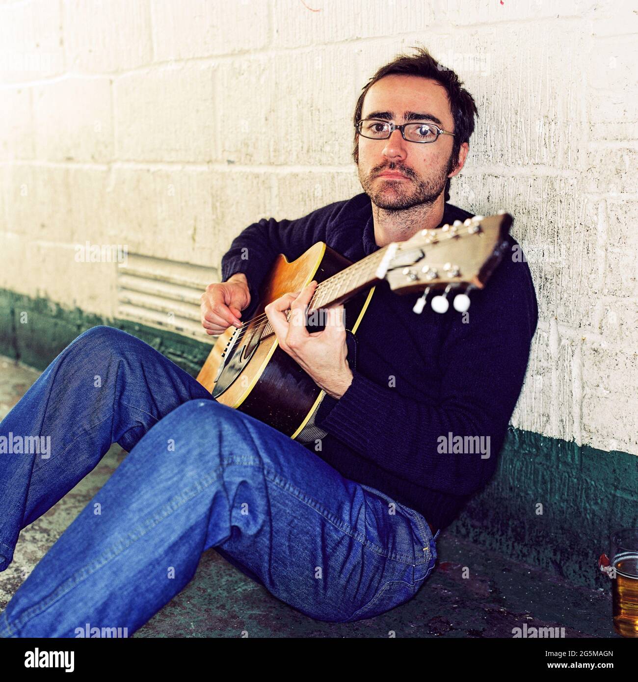 James Mercer musician and lead singer of The Shins, photographed ...