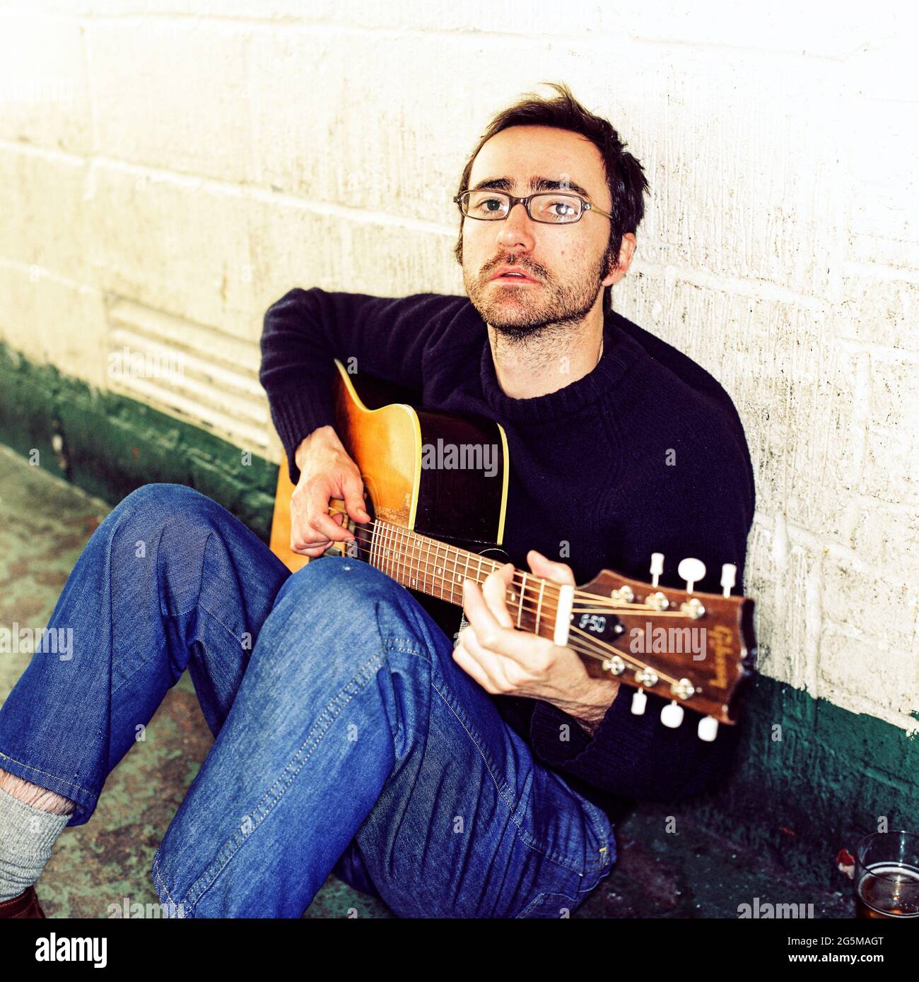 James Mercer musician and lead singer of The Shins, photographed ...