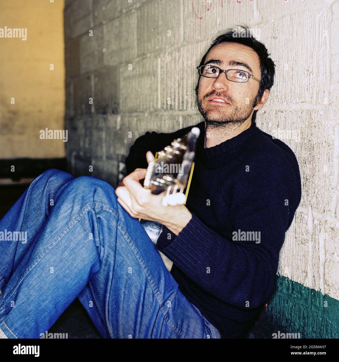 James Mercer musician and lead singer of The Shins, photographed ...