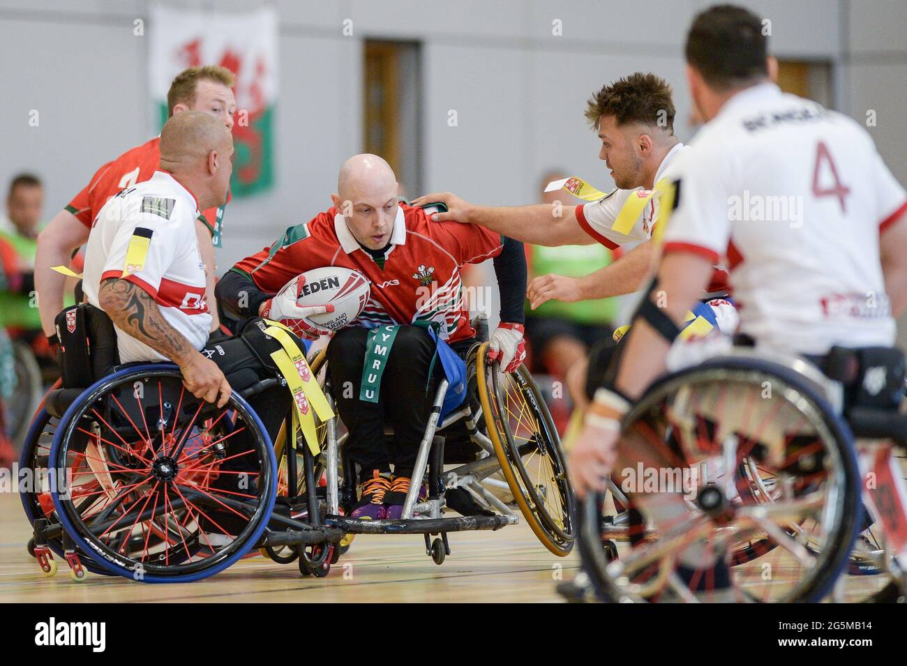 Sheffield, England - 26 June 2021 - Scott Trigg-Turner of Wales during ...