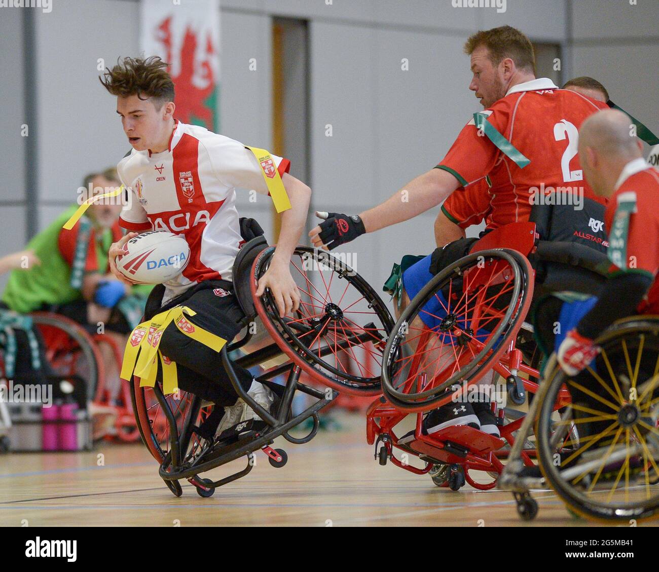 Sport wheelchair rugby action hi-res stock photography and images - Alamy