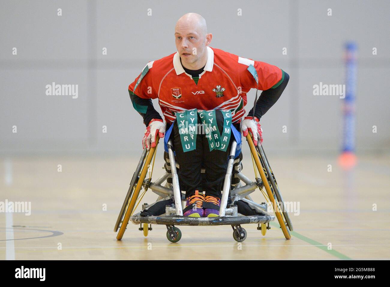 Sheffield, England - 26 June 2021 - Scott Trigg-Turner in action during ...