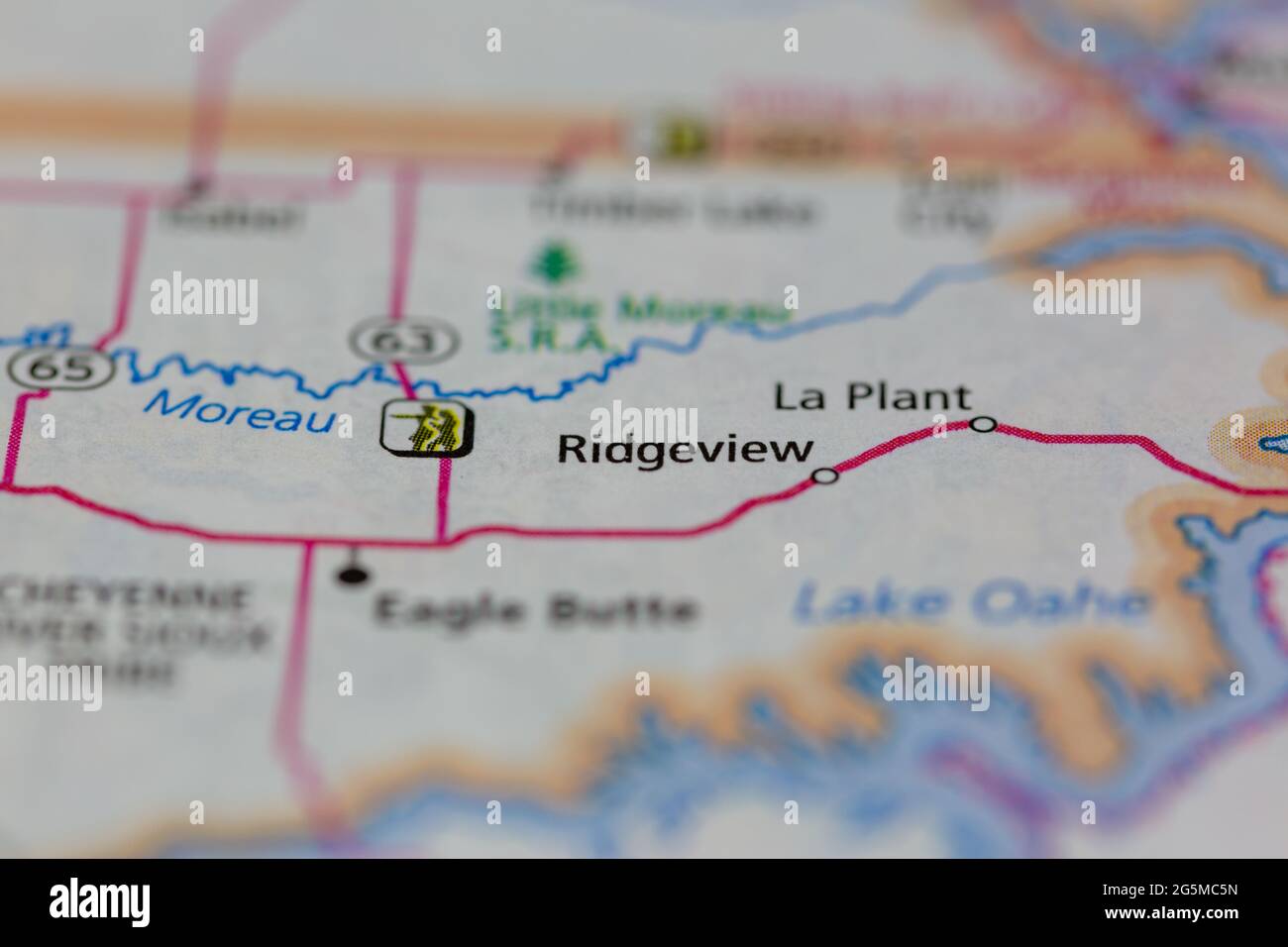 Map of ridgeview hi-res stock photography and images - Alamy