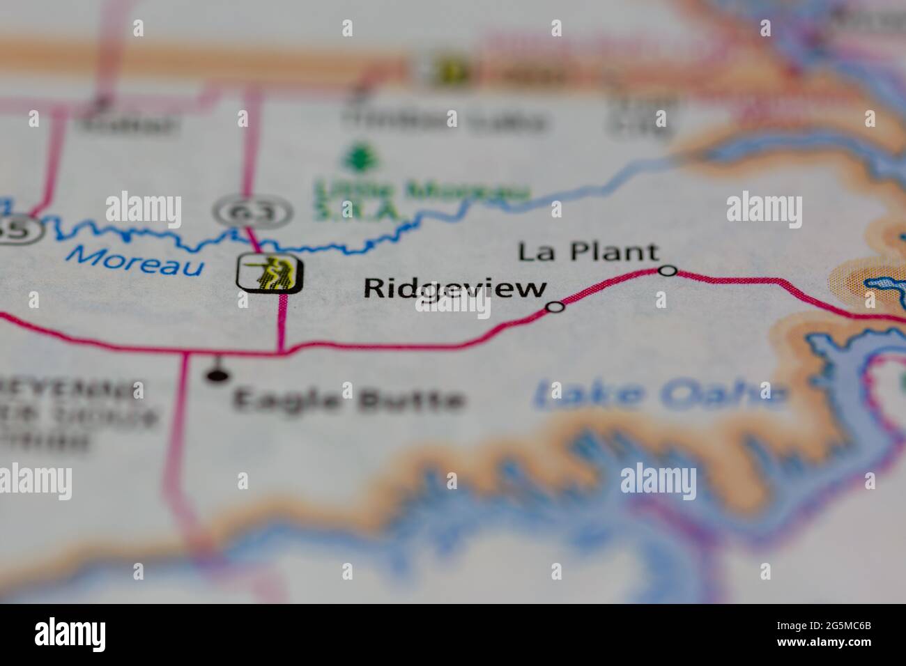 Map of ridgeview hi-res stock photography and images - Alamy