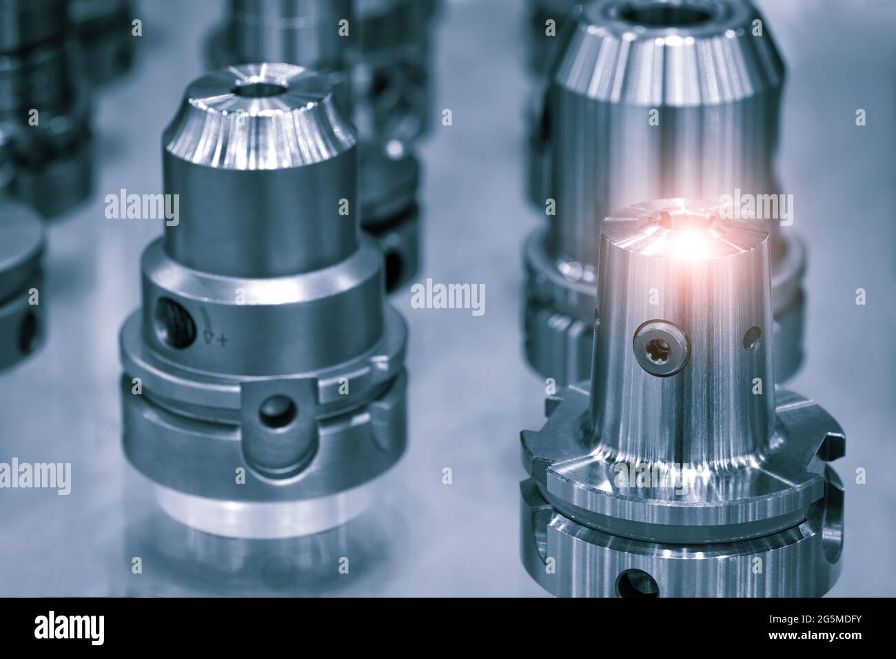 Milling tools for CNC machine, dustrial design background, engineering ...