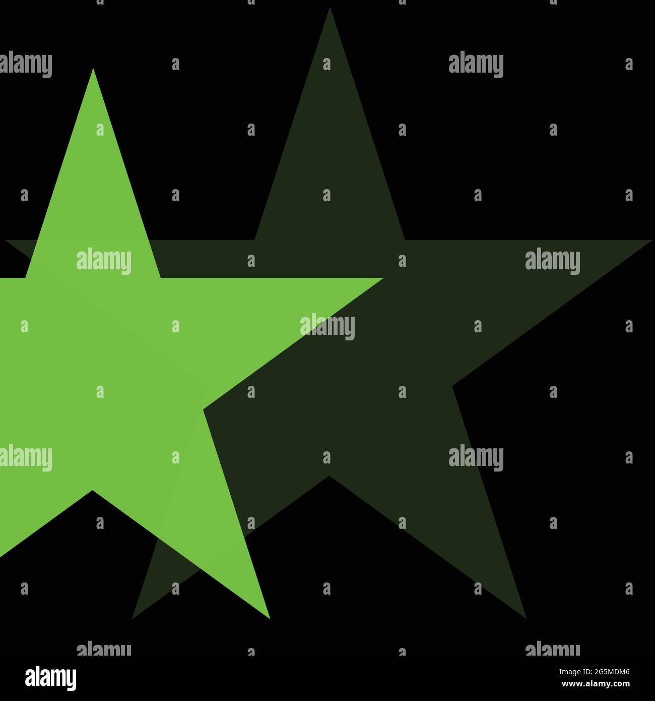 Green star vector pattern. abstract illustration with star pattern ...