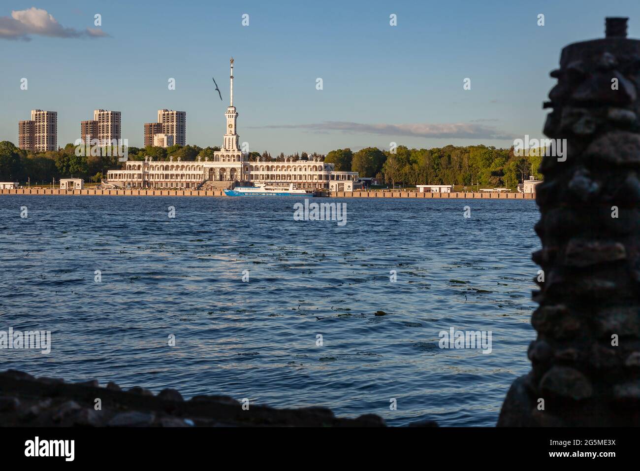 Moscow northern river terminal hi-res stock photography and images - Alamy